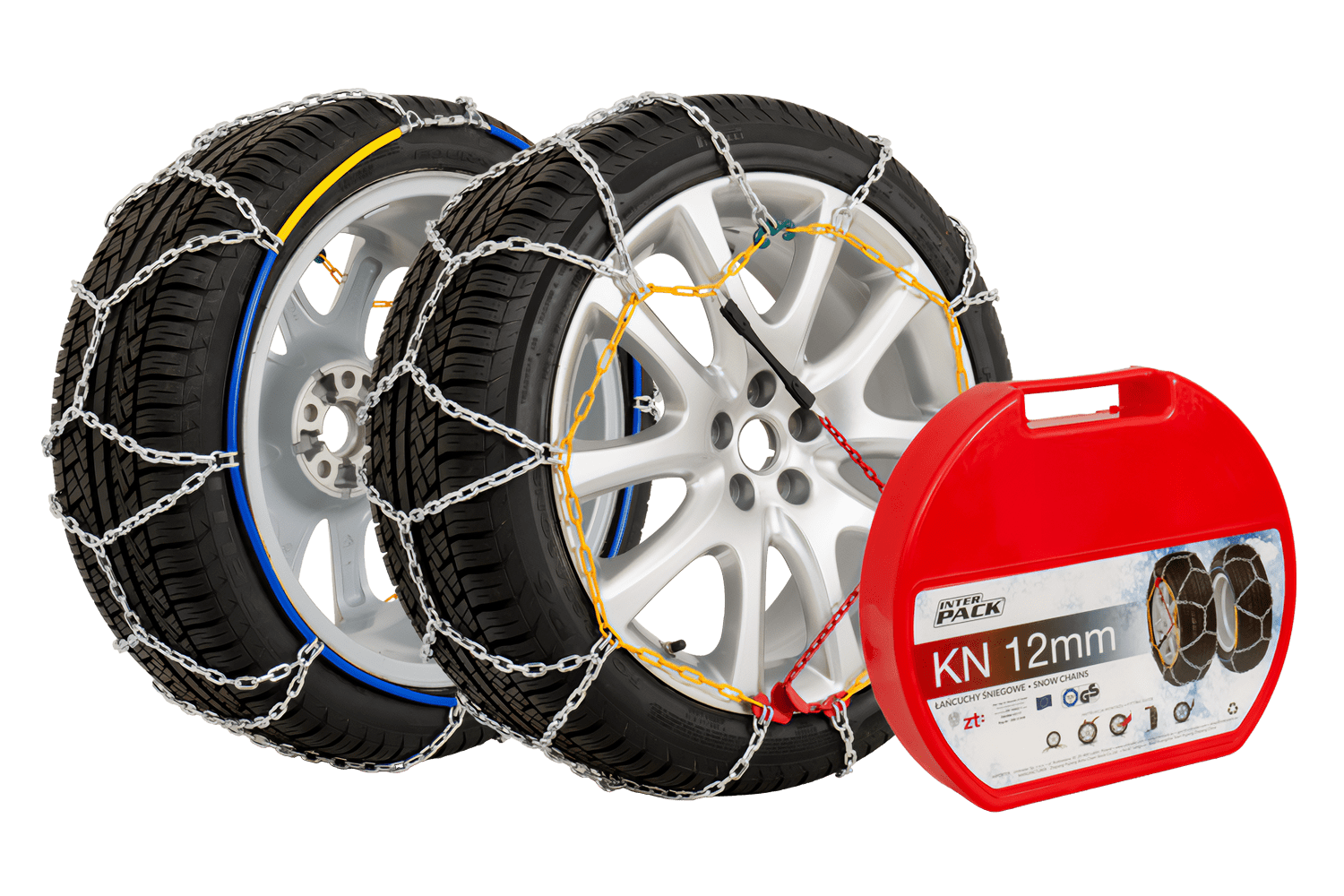 Correntes de neve Inter Pack KN 100 12mm - UNITRAILER
